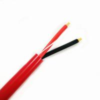 China Unshielded Red Fire Alarm Cable 12/14/16/18/22 AWG Solid Bare Or Tinned Copper for sale