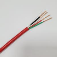 China Unshielded Red or White PVC Twisted Pair Smoke Detector Cable for sale