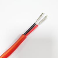 China 2C*16AWG Unshielded Red PVC Fire Alarm Cable Stranded Tinned Copper for sale