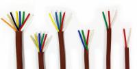 China CMR Brown Thermostat Cable 10C 20AWG Solid Bare Copper for HVAC Alarm Systems for sale