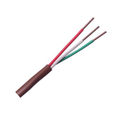 China Thermostat Control Cable 18 AWG 3C Solid Bare Copper PVC Jacket UL CL2 150V for sale