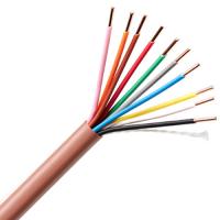China UL ETL CM CL2 20AWG 4C Solid Copper Thermostat Control Cable for HVAC Systems 150V for sale