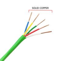 China 18AWG 5C Solid Bare Copper CL2R CL3R PVC Thermostat Cable for HVAC Systems for sale