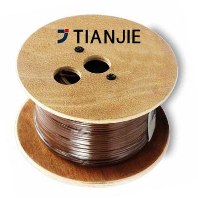 China TIANJIE 20 AWG Solid Bare Copper PVC Jacket Brown Thermostat Cable 150V 60C for sale