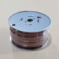 China TIANJIE 20 AWG Solid Bare Copper PVC Jacket Brown Thermostat Cable 150V 60C for sale