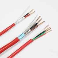 China UL FPLR 14AWG 3C Solid Copper Shielded PVC Fire Alarm Cable 300V for sale