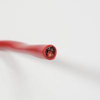 China UL FPLR 2C 1.5mm2 solid copper conductor shielded red PVC twisted pair fire alarm cable for sale