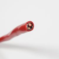 China 10AWG 2C Shielded Copper Control Cable UL FPLR 300V Red for Fire Alarm Systems for sale