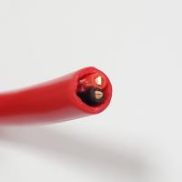 China UL FPLR 2C 18AWG PVC Jacket Unshielded Red Twisted Pair Fire Alarm Wire 300V for sale