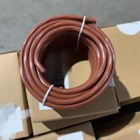 China 8 Conductor 18 AWG Solid Bare Copper Thermostat Cable PVC Jacket Brown 150V for sale