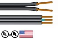 China TIANJIE ULECC UL1493 Direct Burial Underground Copper Cable 18-8 AWG PVC Insulated Landscape Lighting Wire 150V for sale