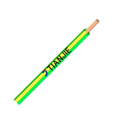 China European Standard H05V H07V Single Core Stranded Copper Electric Cable 0.5-10mm2 300-750V for sale