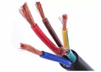 China RVV 5x1.5mm2 PVC Insulated Flexible Electrical Cable 300/500V CCC Certified for sale