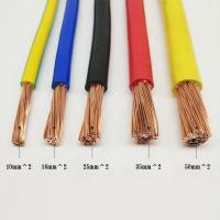 China CCC Certified PVC Insulated 2.5mm2 BVR Stranded Copper Conductor House Wiring Electric Cable 300/500V for sale