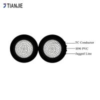 China TIANJIE 18AWG UL1493 Direct Burial Underground Stranded Copper Cable for Landscape Lighting 150V for sale