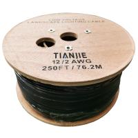 China 12AWG UL1493 Direct Burial Underground Copper Cable 150V Low Voltage Landscape Lighting Wire PVC Insulation for sale
