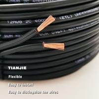 China 12AWG UL1493 Direct Burial Underground Copper Cable 150V Low Voltage Landscape Lighting Wire PVC Insulation for sale