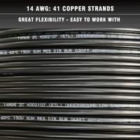 China 14/2 Low Voltage Landscape Lighting Wire 14 Gauge 2 Conductor 250 Feet Direct Burial UL Listed for sale