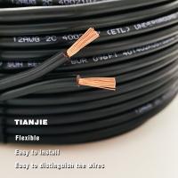 China 16AWG 2 Core UL1493 Direct Burial Stranded Copper Cable 150V for Landscape Lighting for sale