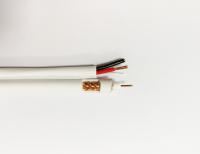 China RG59+2C 20AWG 18AWG Composite Coaxial Cable PVC Jacket 75 Ohm for sale