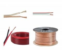 China Parallel Flat Speaker Cable 2x1.5mm² 100m for Audio Systems for sale