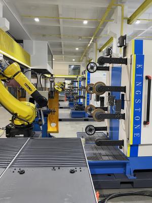 China PLC Control Robotic Polishing Machine For Brass Faucets Mirror And High Gloss Finishing for sale