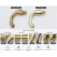 China Intelligent Automated Robotic Polishing Machine For Brass Curved Threaded Pipe Fittings for sale