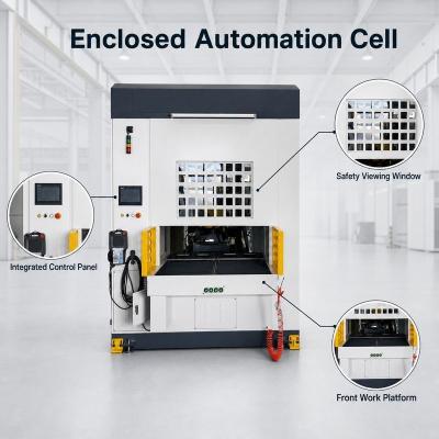 China Intelligent Automated Robotic Polishing Machine For Brass Curved Threaded Pipe Fittings for sale
