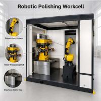China Dust Free Robotic Polishing Machine Eco Friendly Design For Faucet Bodies for sale
