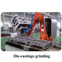 China 6 Axis Fully Auto Industrial Robot Sanding Cell CAD CAM Integration for Aluminum Polishing for sale
