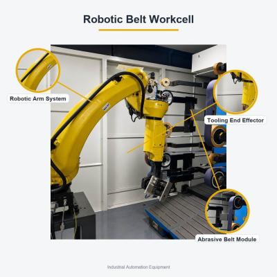 China Autonomous Path Planning Robotic Faucet Polishing Machine For Brass Three-way Faucet Bodies for sale