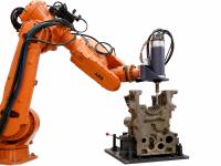 China Improve Component Reliability Robotic Deburring Polishing Machine For Aero Engine Parts for sale