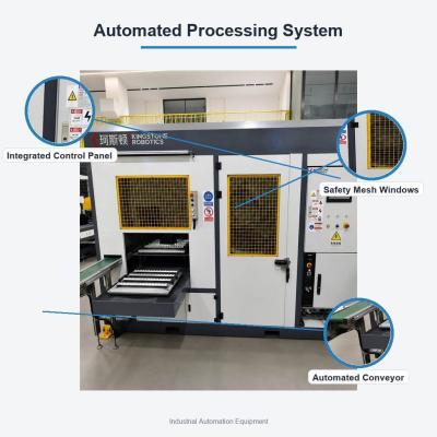 China Precision Robotic Buffing Machine For Brass Padlock Bodies And Security Hardware for sale