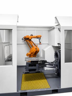 China Surface Defect Reduction Robotic Finishing System Fully Automated For Sanitary Ware for sale