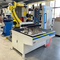 China Fully Automated Robotic Polishing Machine PLC Control High Accuracy For Aluminum Parts for sale