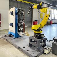 China Fully Automated Robotic Polishing Machine PLC Control High Accuracy For Aluminum Parts for sale