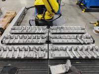 China Fully Automatic Robotic Polishing Machine Multi Axis For Door Handle Mirror Finish for sale