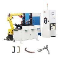 China Robotic Auto Polishing Machine for Door Handle Hardware , Zinc Alloy Buffing Grinding Cell for sale