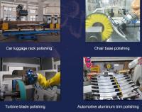 China 6 Axis Robot Tool Gripper Abrasive Brushing Unit For Robotic Deburring Workcell Line for sale