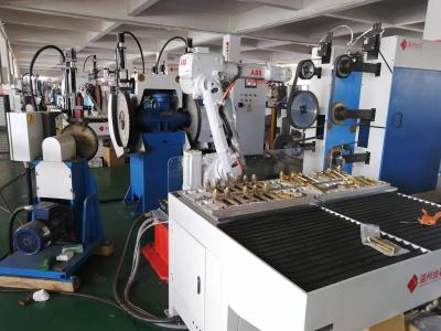 China Robot Polishing System Metal Grinding Buffing Machine for Stainless Steel Mirror Finishing for sale