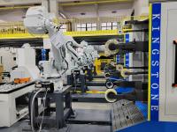 China Quick Change Fixtures Robotic Grinding Machine Multi Axis For Door Control Hardware for sale