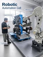 China Edge Finishing Robotic Grinding Machine For Automotive Parts for sale
