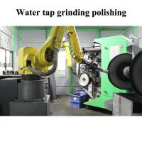 China Robotic Polishing Machine for Faucet Sanitary Ware Automatic Zinc Faucet Buffing Grinding Equipment Line for sale