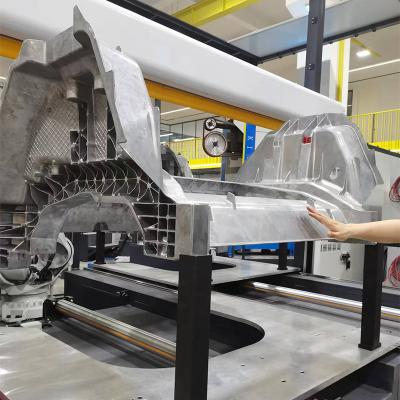 China Robotic Buffing Machine for Auto Parts Automatic Metal Grinding Polishing Cell Trunk‑floor Pan for Automotive Conveyor Line for sale