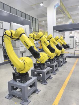 China Energy Saving Robotic Polishing Machine Metal Surface Buffing Grinding Equipment for Aluminum Parts for sale