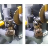 China PLC Control Automatic Tool Changer Metal Grinding Buffing Deburring Flexible Cell for sale