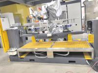 China Heavy Duty Robotic Polishing Machine Automatic Large Metal Casting Grinding Buffing Equipment Line for Auto Parts for sale