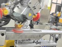 China Heavy Duty Robotic Polishing Machine Automatic Large Metal Casting Grinding Buffing Equipment Line for Auto Parts for sale