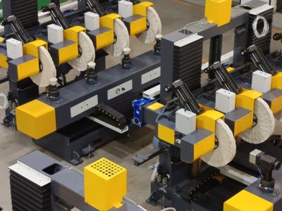 China Heavy Duty Robotic Polishing Machine Automatic Large Metal Casting Grinding Buffing Equipment Line for Auto Parts for sale