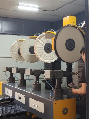 China Auto Stainless Steel Metal Buffing Grinding Equipment for Faucet Cookware Hardware for sale
